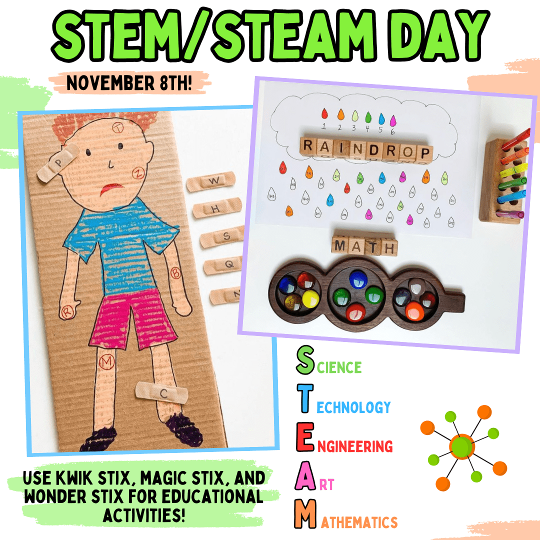 National STEM/STEAM Day: Fostering Creativity with Kwik Stix, Wonder S ...