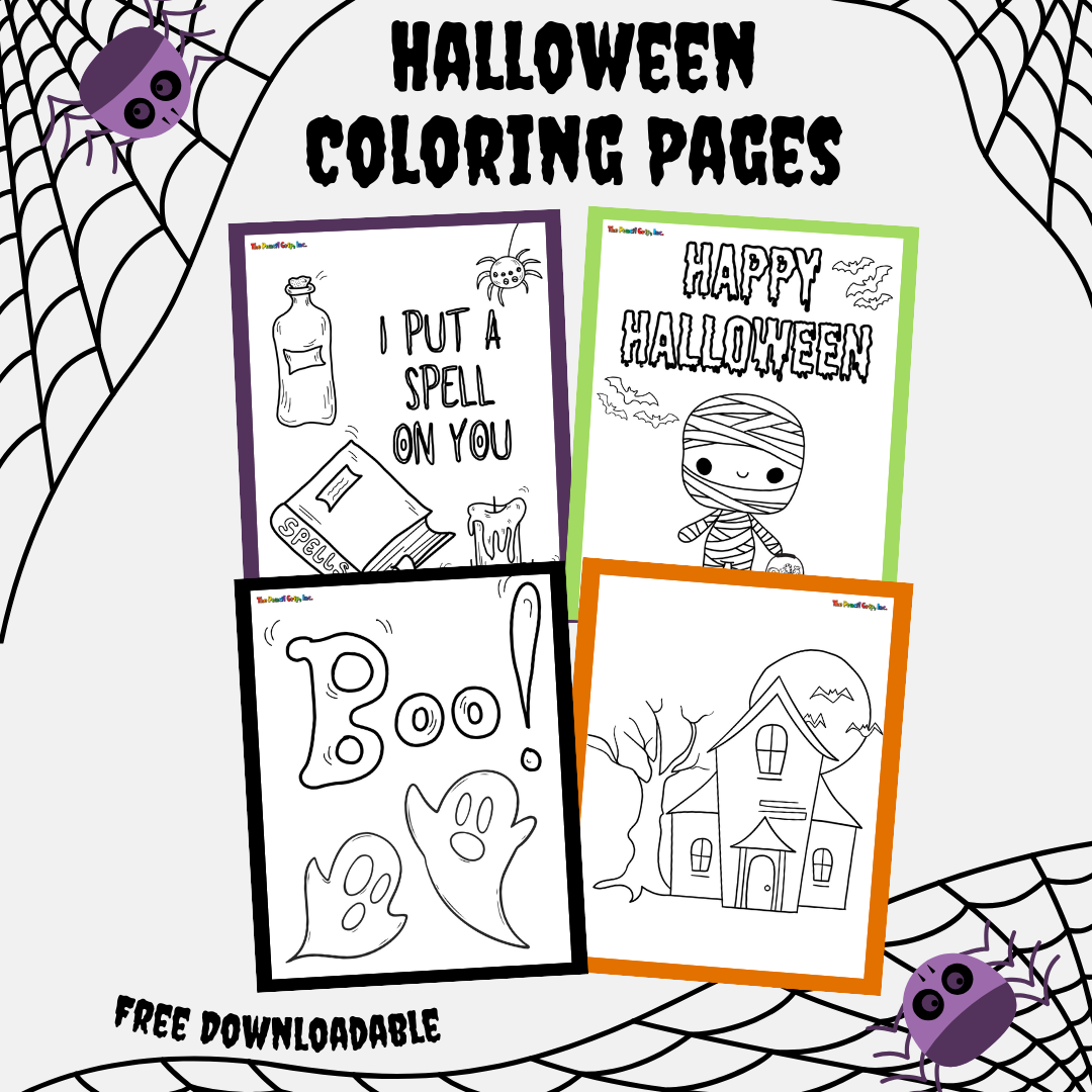 Get in the Halloween Spirit with Free Downloadable Coloring Pages ...