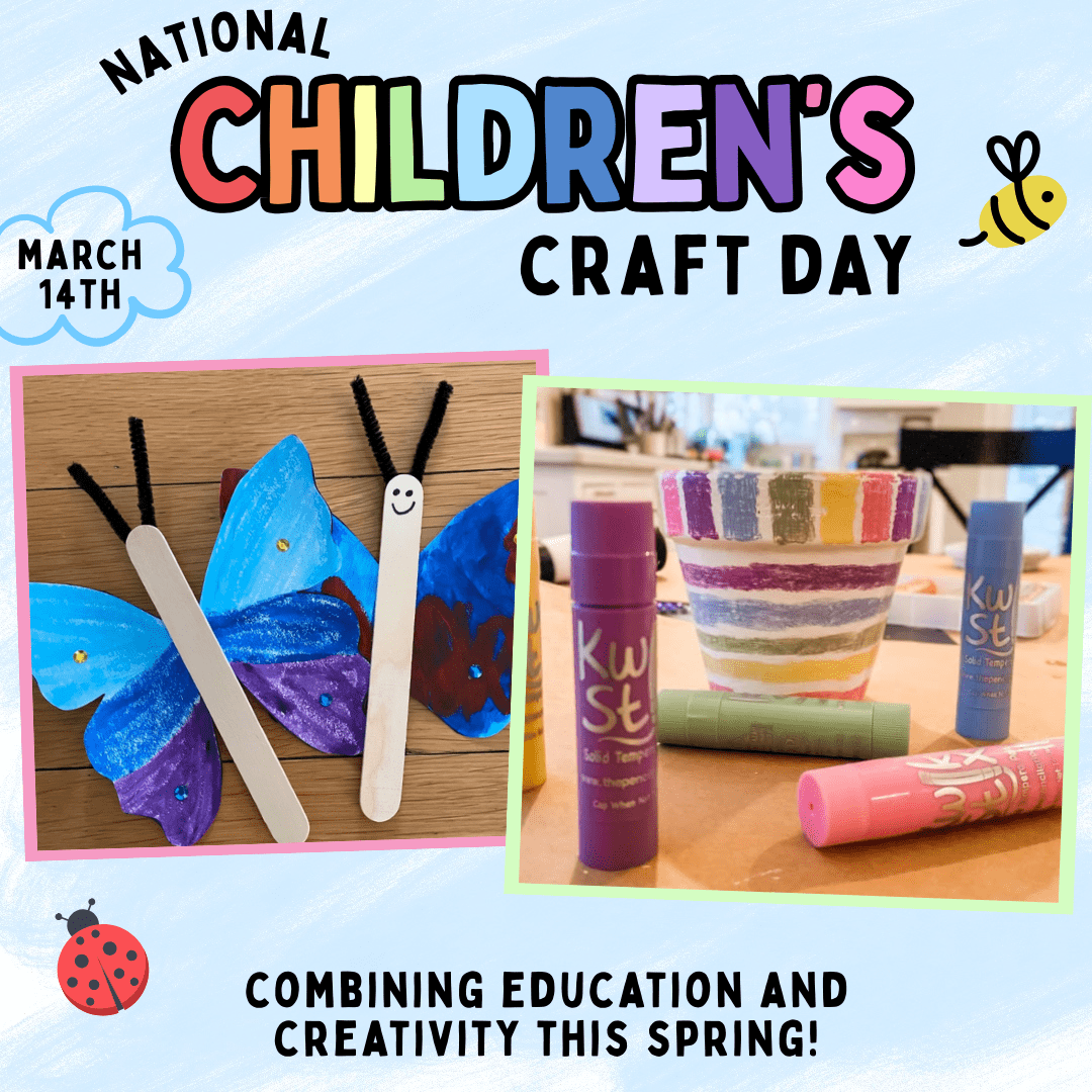 Celebrate National Children’s Craft Day with Fun & Mess-Free Spring Ar ...