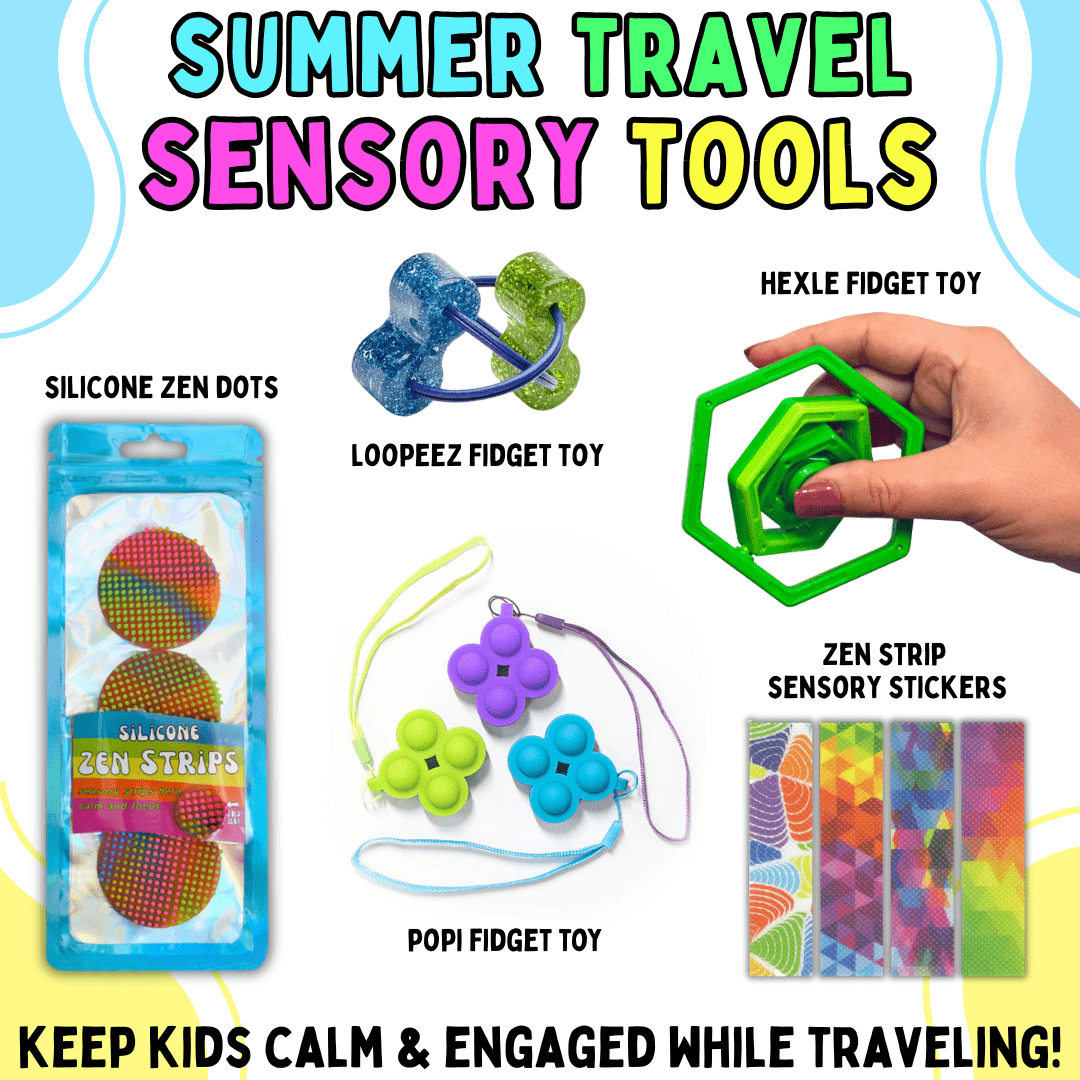 Keep Kids Calm and Engaged During Summer Travel with Sensory Fidgets ...