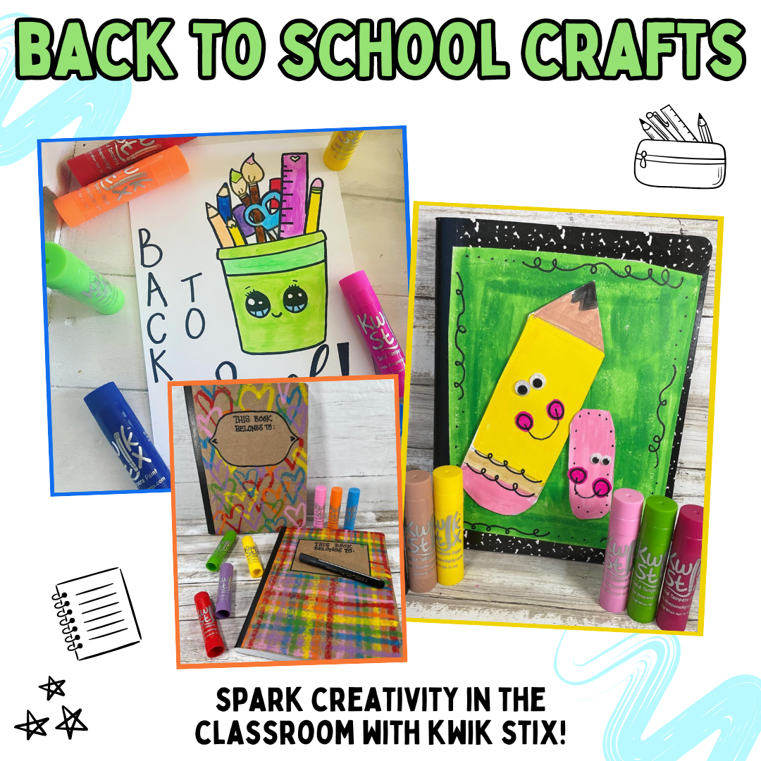 Crafty and Quick: 10 Back-to-School Projects with Kwik Stix! – TPG ...