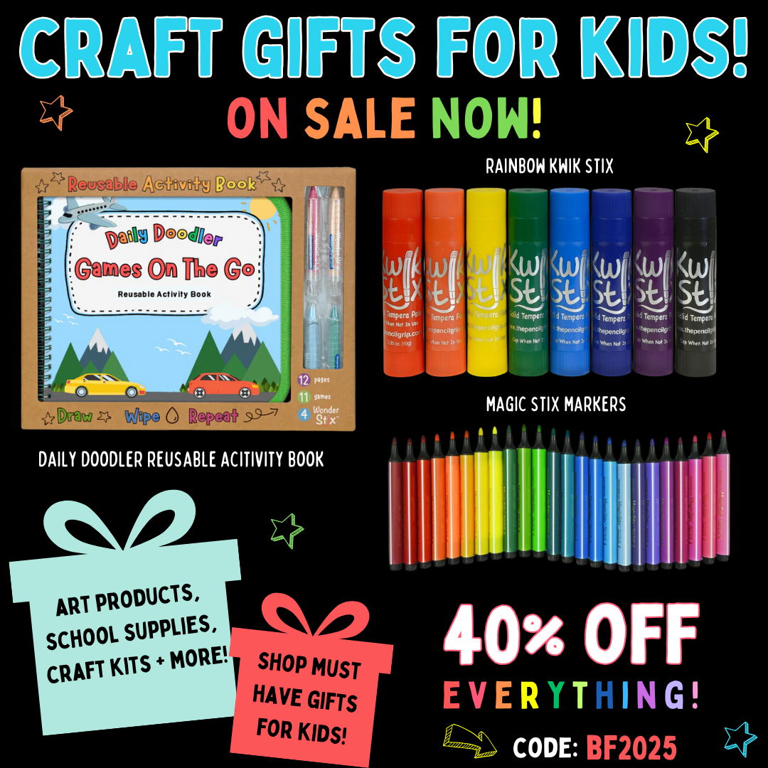 Black Friday Craft Gifts: 40% Off Kids Art Supplies | TPG Creations ...