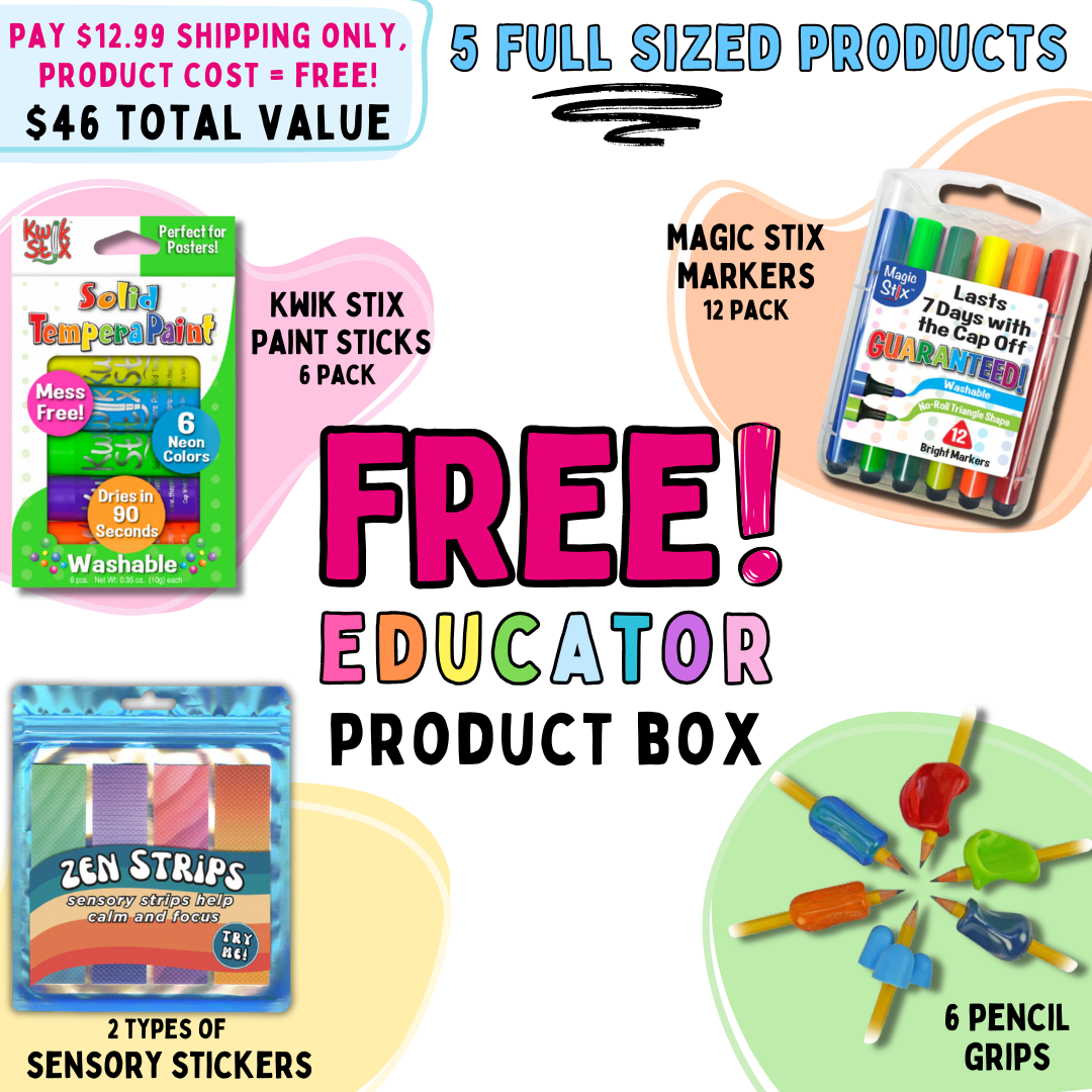 Free Teacher Sample Box – TPG Creations/The Pencil Grip, Inc.