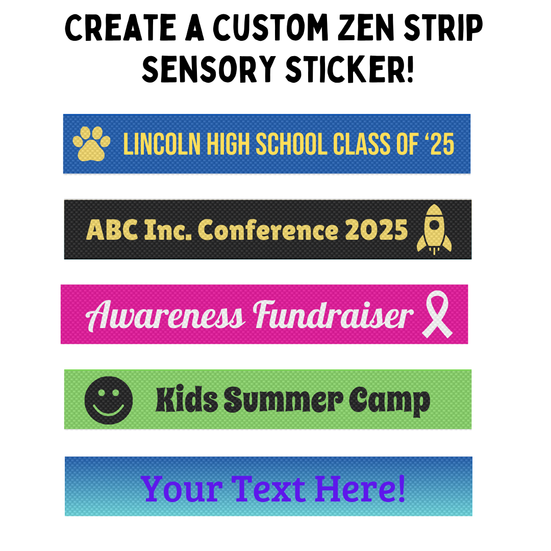 Custom Zen Strip: Create Your Own, Regular Size, Starting at $1.25/eac ...