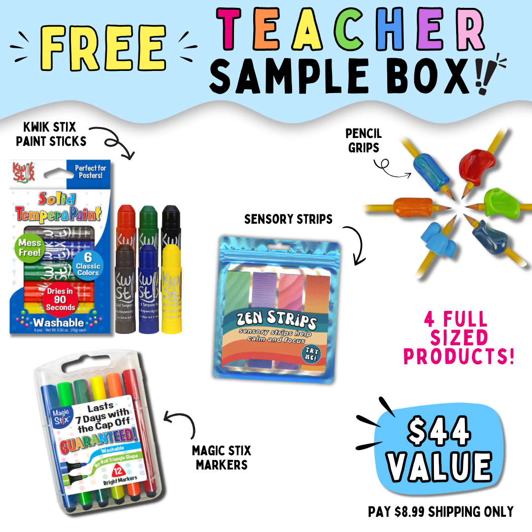 Free Teacher Sample Box – TPG Creations/The Pencil Grip, Inc.